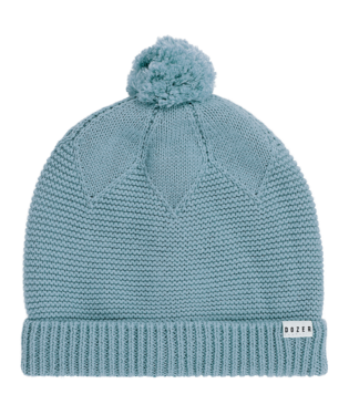 Beanie - Baby Boy - Corindi Dusty Blue (0-2 years) – Mini Haven