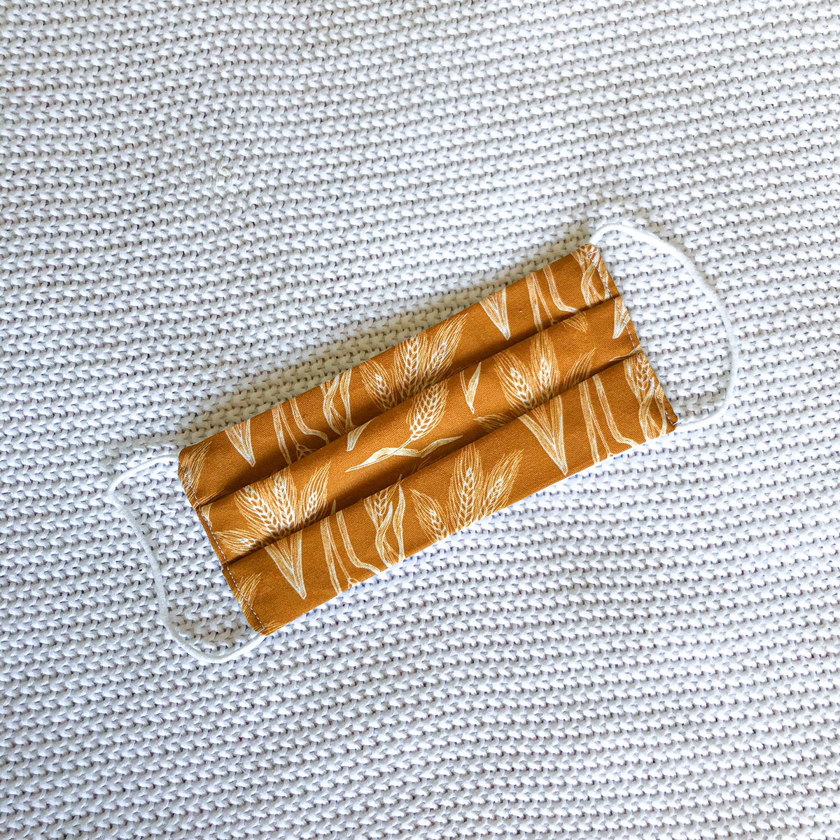 Face Mask - Mustard Fields – Mini Haven